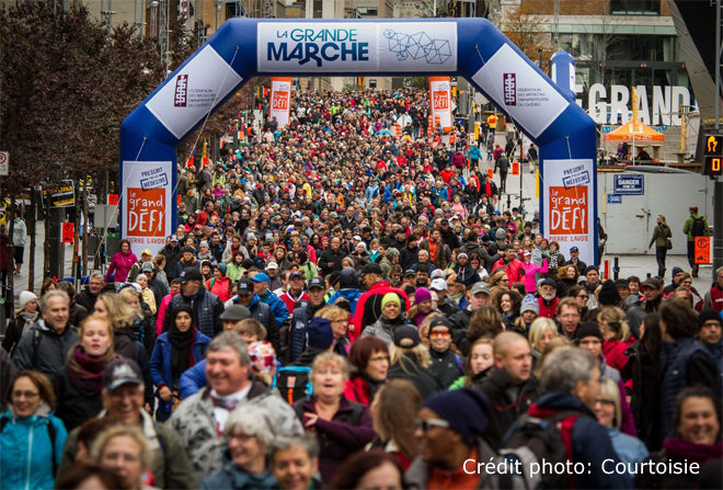 Des milliers de marcheurs attendus pour la première Grande marche de Québec